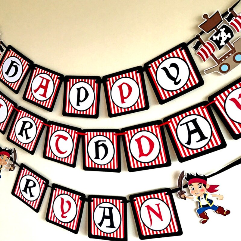 Pirate Banner - Etsy