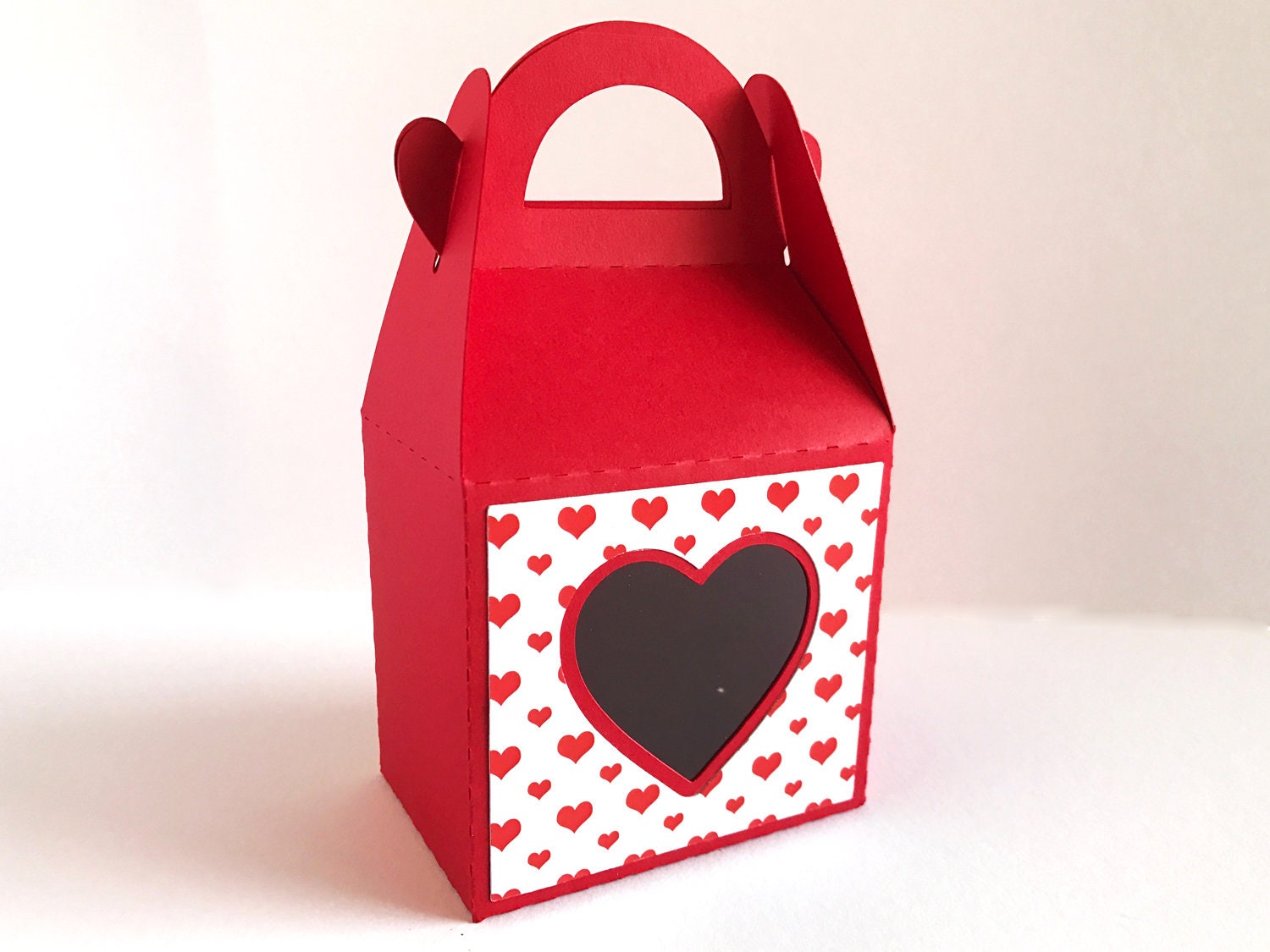 Valentine Treat Box, Favor Box, Valentines Day Gift Box, Candy Box ...