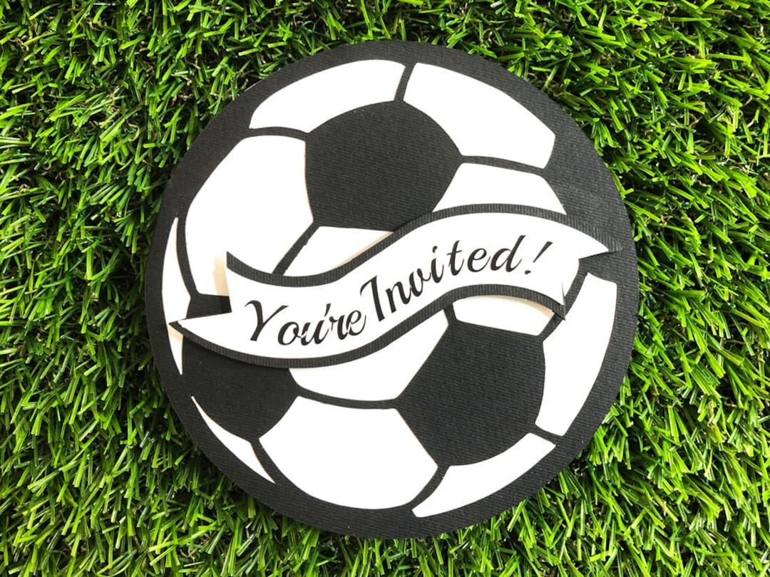 Soccer Invitations, Sports Birthday Party Invitations, Soccer Invites ...