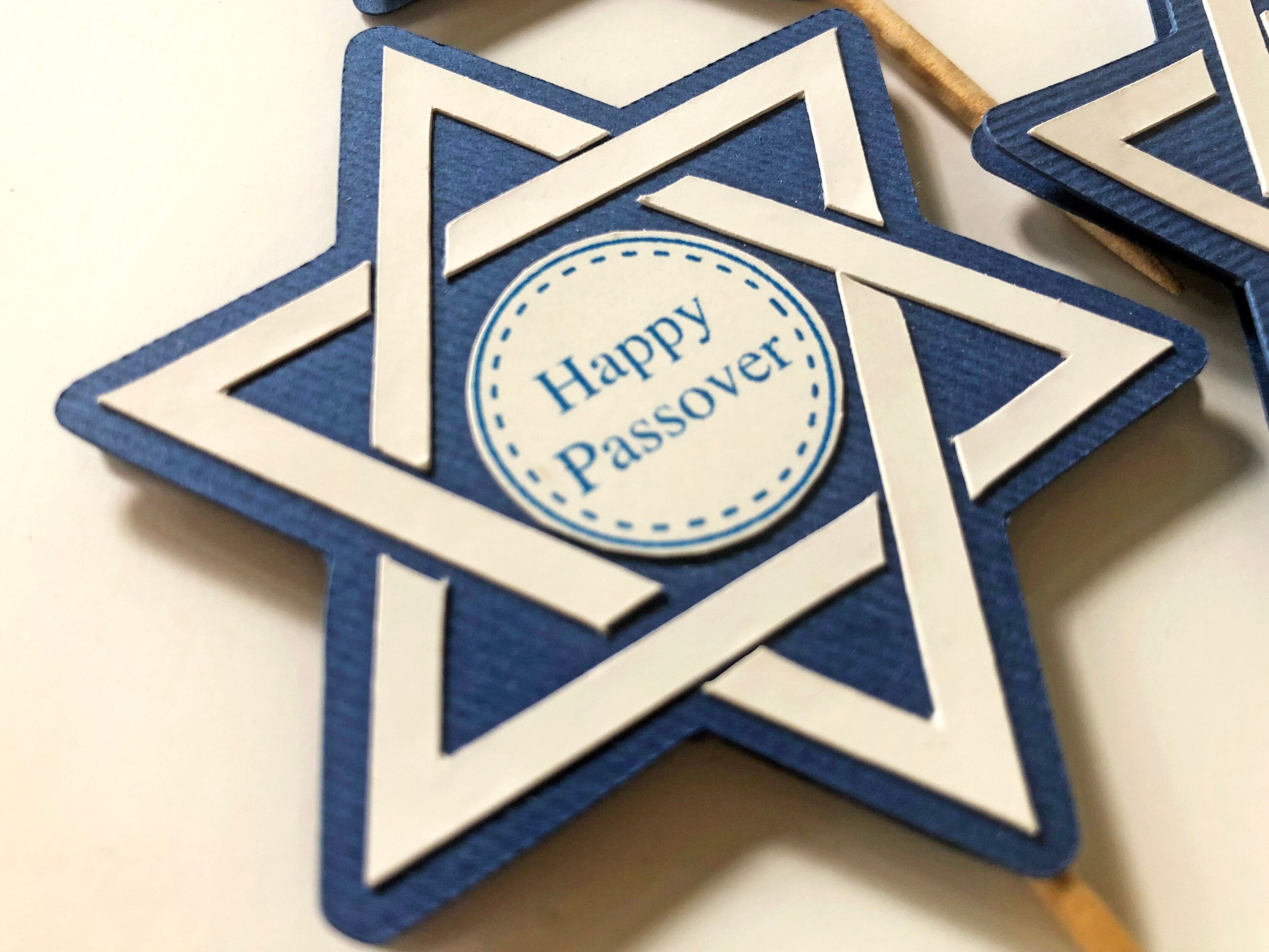 Happy Passover Decorations, Passover Cupcake Toppers, Passover Feast ...