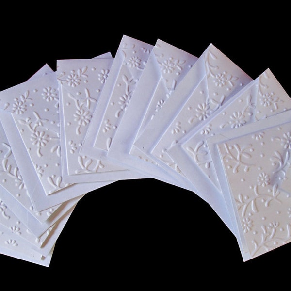 Embossed Cards - Etsy