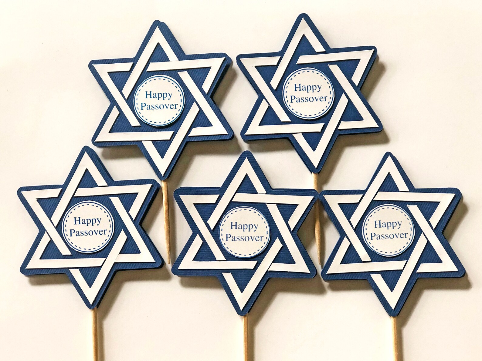 Happy Passover Decorations, Passover Cupcake Toppers, Passover Feast ...