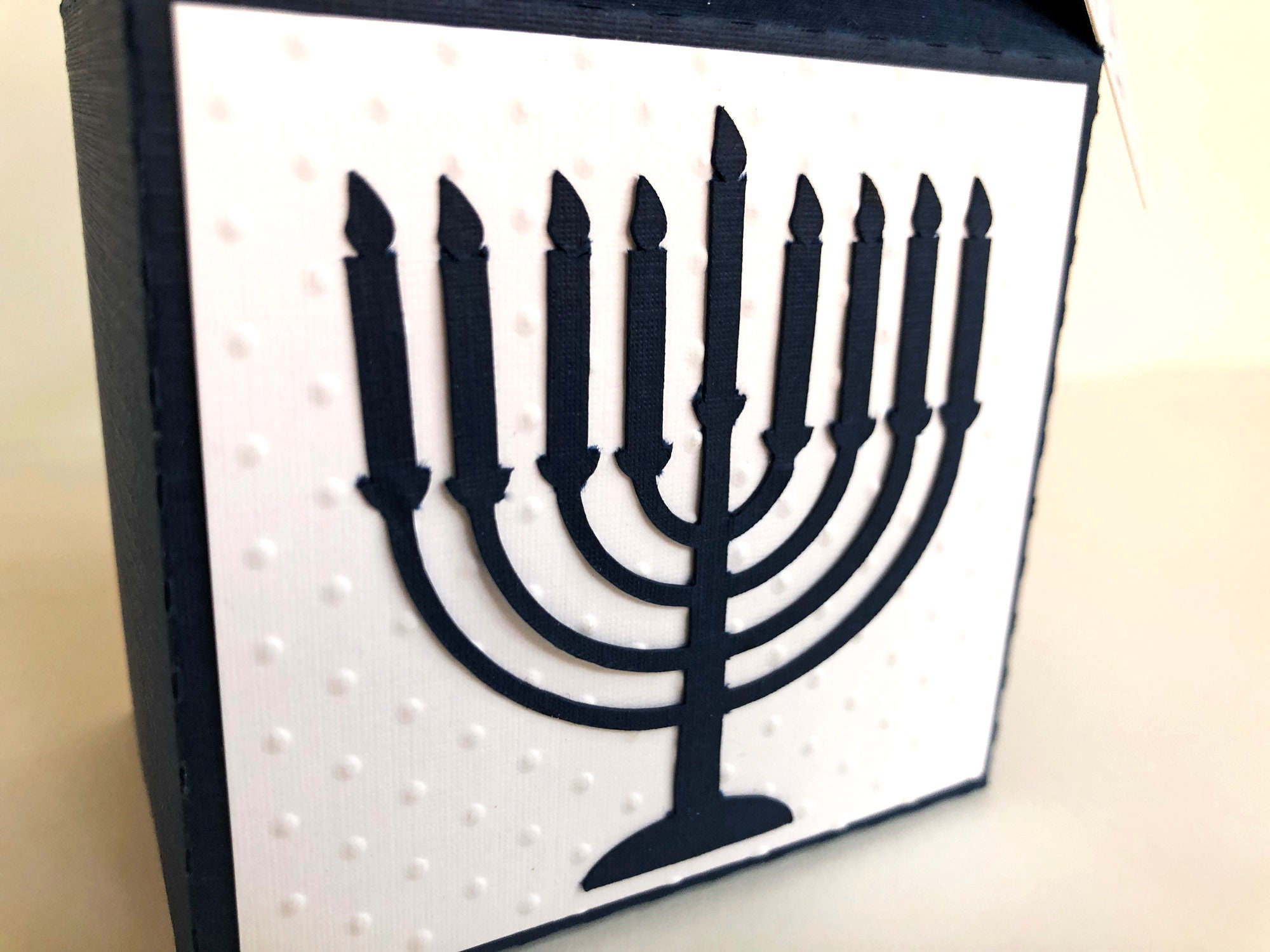 Happy Hanukkah Gift Box Hanukkah Favor Box Jewish Holiday | Etsy