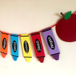 Class Names Banner, Students Names, Classroom Bunting, Teacher ...