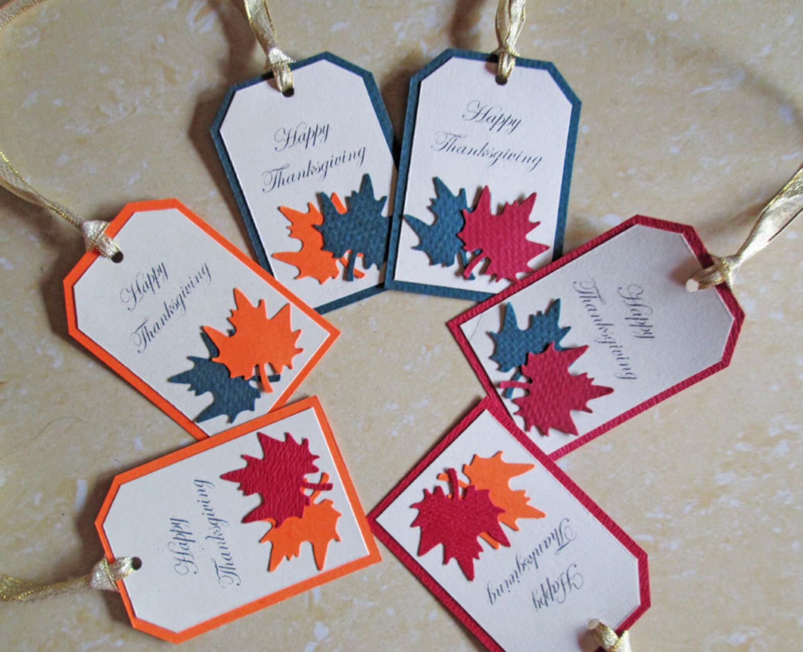 Thanksgiving Gift Tags Happy Thanksgiving Favor Tags Autumn - Etsy