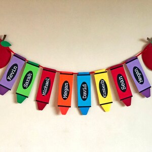 Class Names Banner, Students Names, Classroom Bunting, Teacher ...