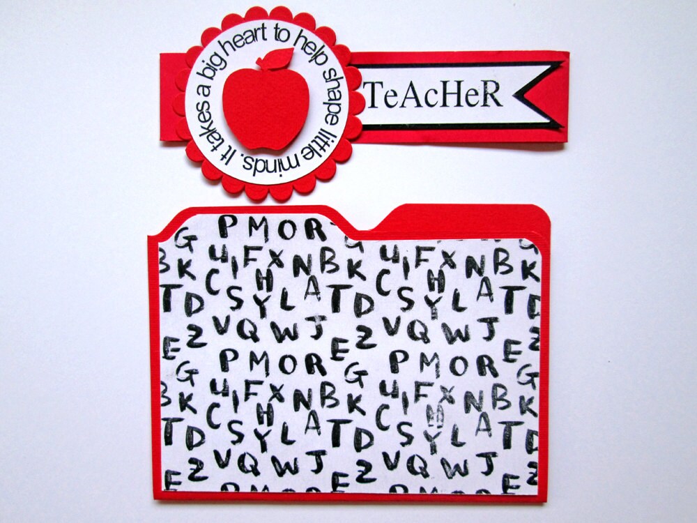 Teacher Gift Card Holders Teacher Appreciation Teacher Thank - Etsy