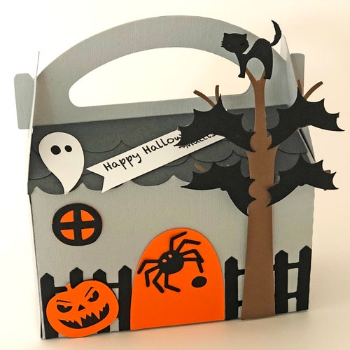 Halloween Treat Boxes Halloween Party Favors Halloween Favor - Etsy