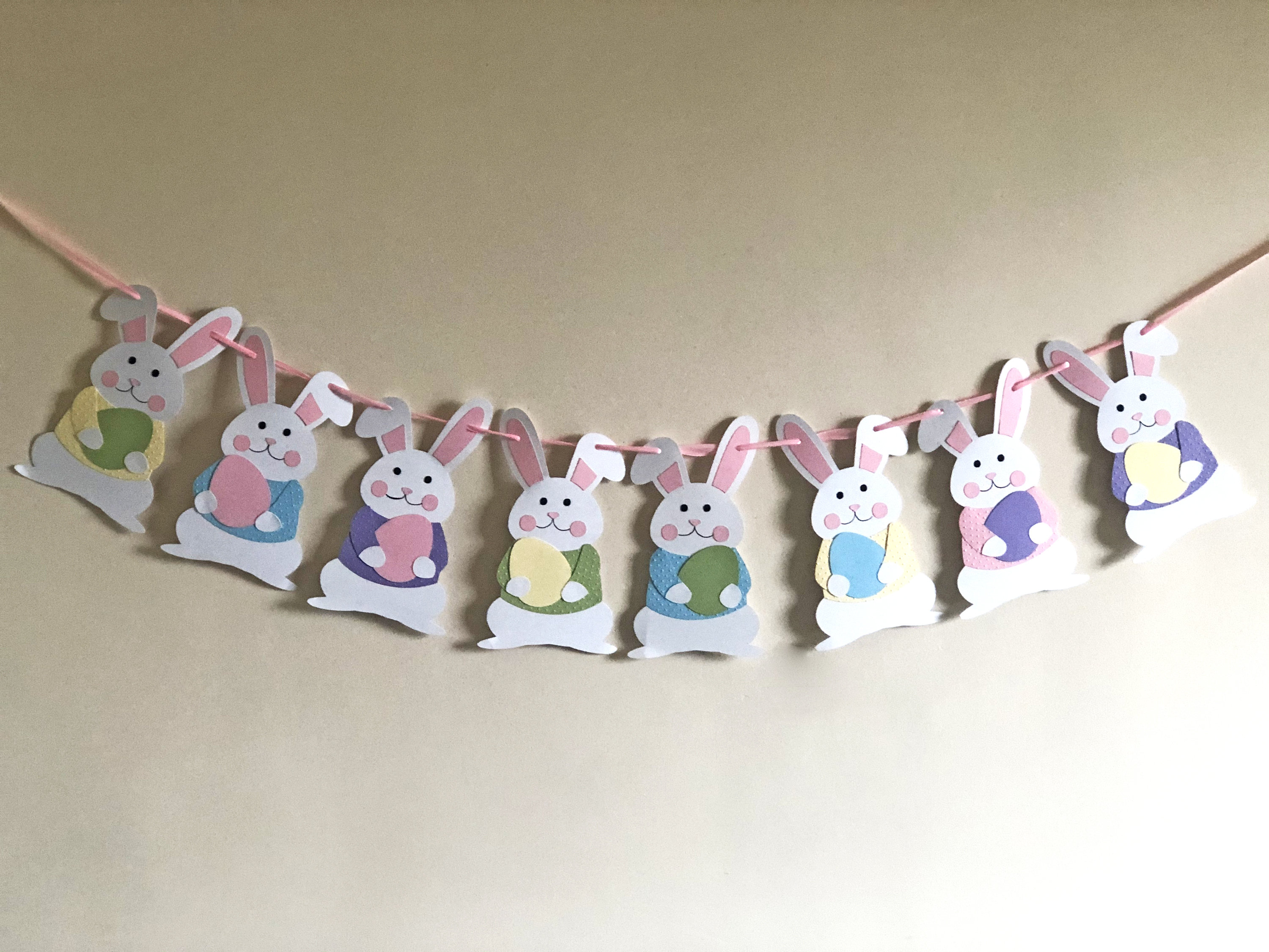 Easter Banner, Spring Banner, Happy Easter Garland, Easter Party ...