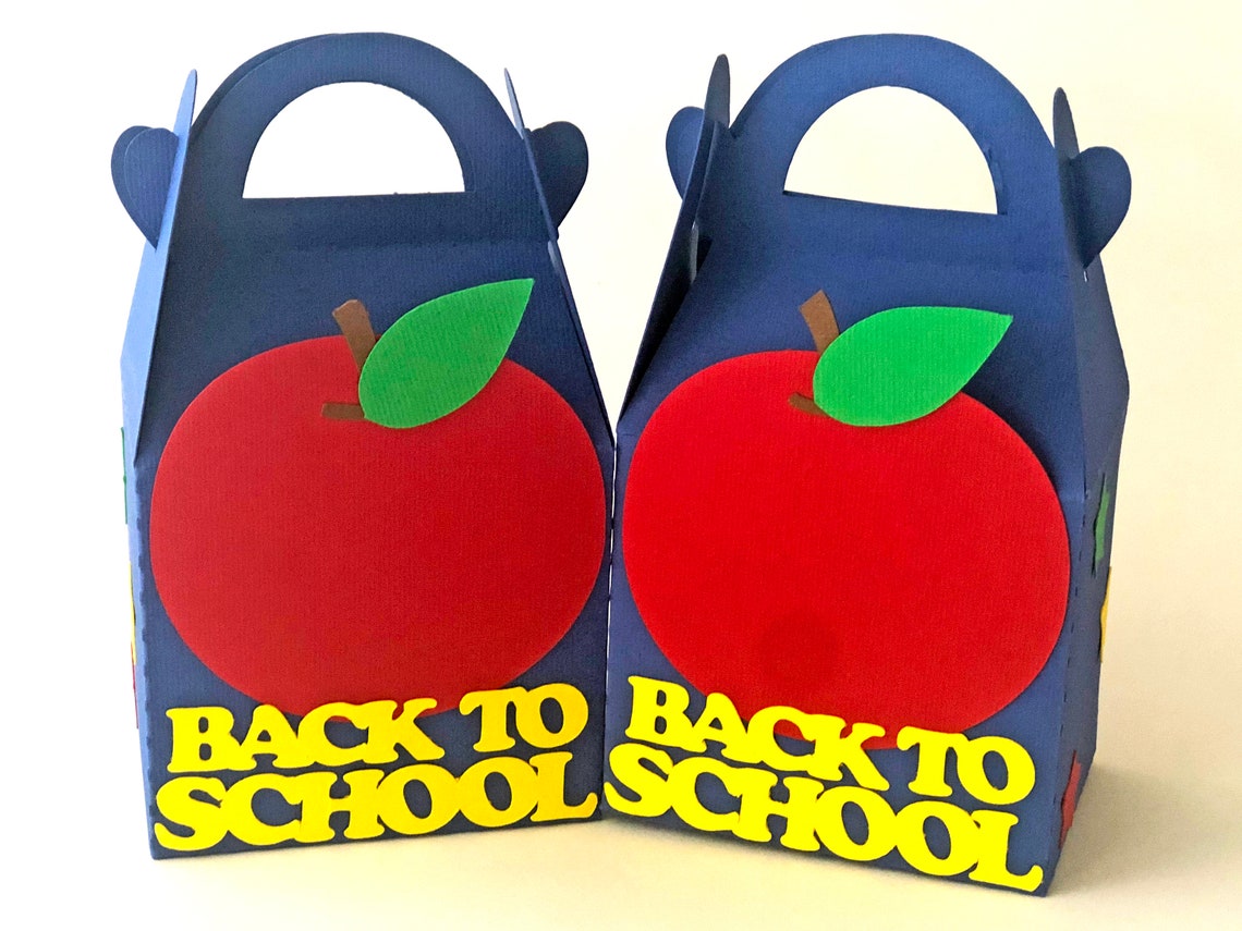 Back To School Gift Boxes First Day of School Favors Teacher | Etsy