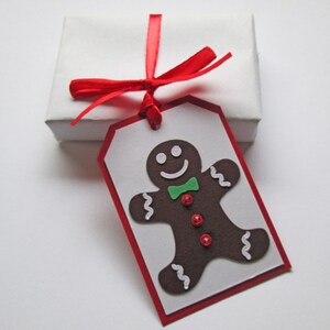 Gingerbread Christmas Gift Tags - Christmas Tags - Holiday Gift Tags ...