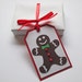 Gingerbread Christmas Gift Tags Christmas Tags Holiday - Etsy