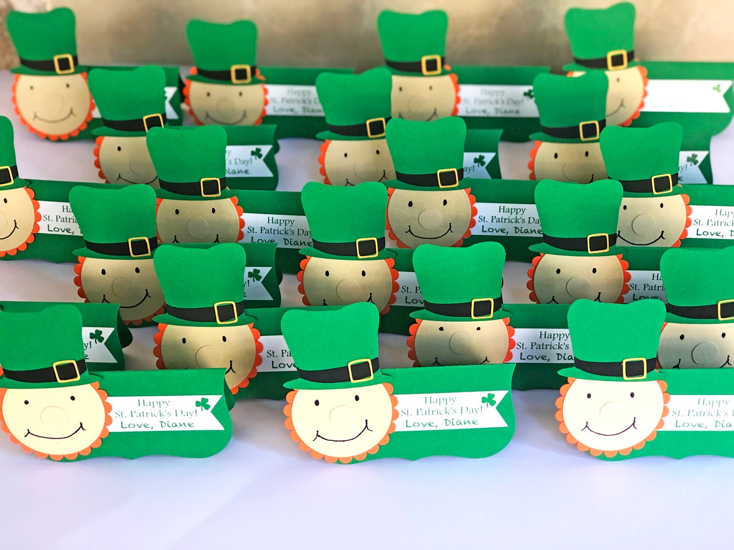 St. Patrick's Day Treat Bag Toppers, St. Patrick's Day Favors ...