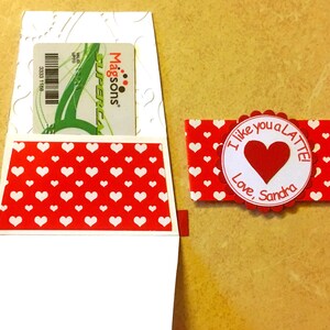 2 Valentines Day Gift Card Holders, Coffee Cup Gift Card Holders, Gift ...
