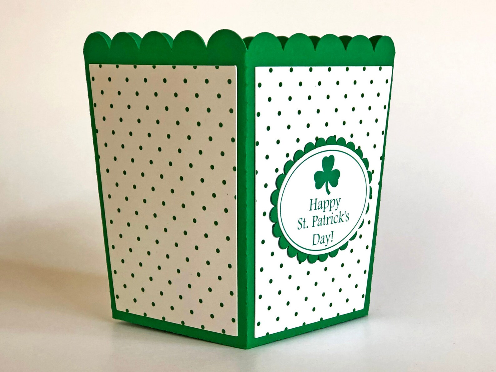 St Patrick's Day Popcorn Boxes, St Patricks Day Party Favors, St Pattys ...