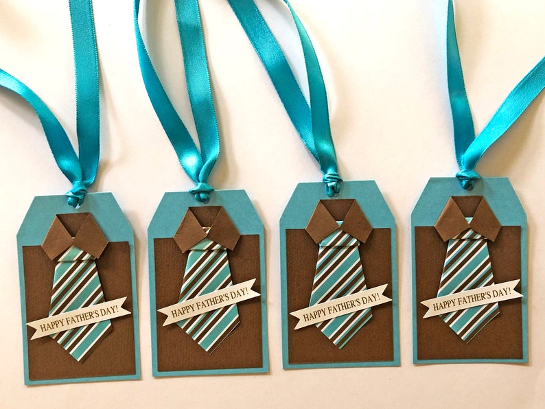 Father's Day Favor Tags, Happy Fathers Day Gift Tags, Best Dad Ever ...