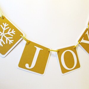 Joy Banner, Merry Christmas Banner, Joy Garland, Christmas Decoration ...