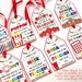 Teacher Survival Kit Gift Tags Back to School Favor Tags - Etsy