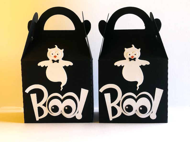 Halloween Favor Bags Halloween Favors Halloween Treat Boxes - Etsy