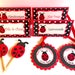 Ladybug Food Labels, Ladybug Birthday, Ladybug Party Decorations ...