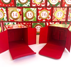 Christmas Advent Calendar, Countdown Calendar, Christmas Decorations ...