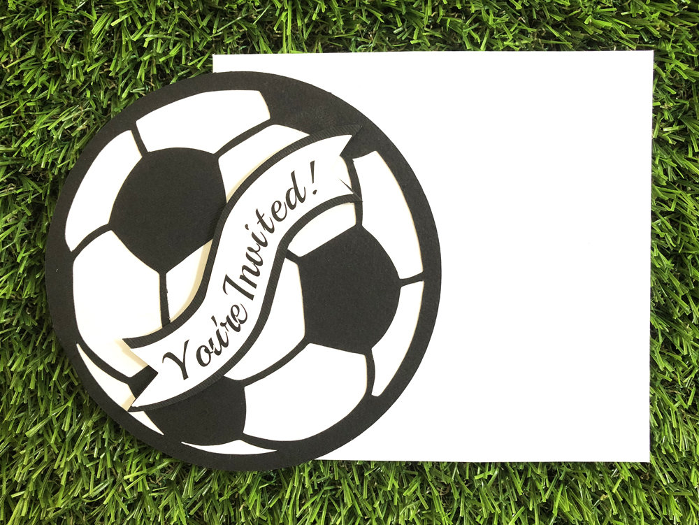 Soccer Invitations, Sports Birthday Party Invitations, Soccer Invites ...