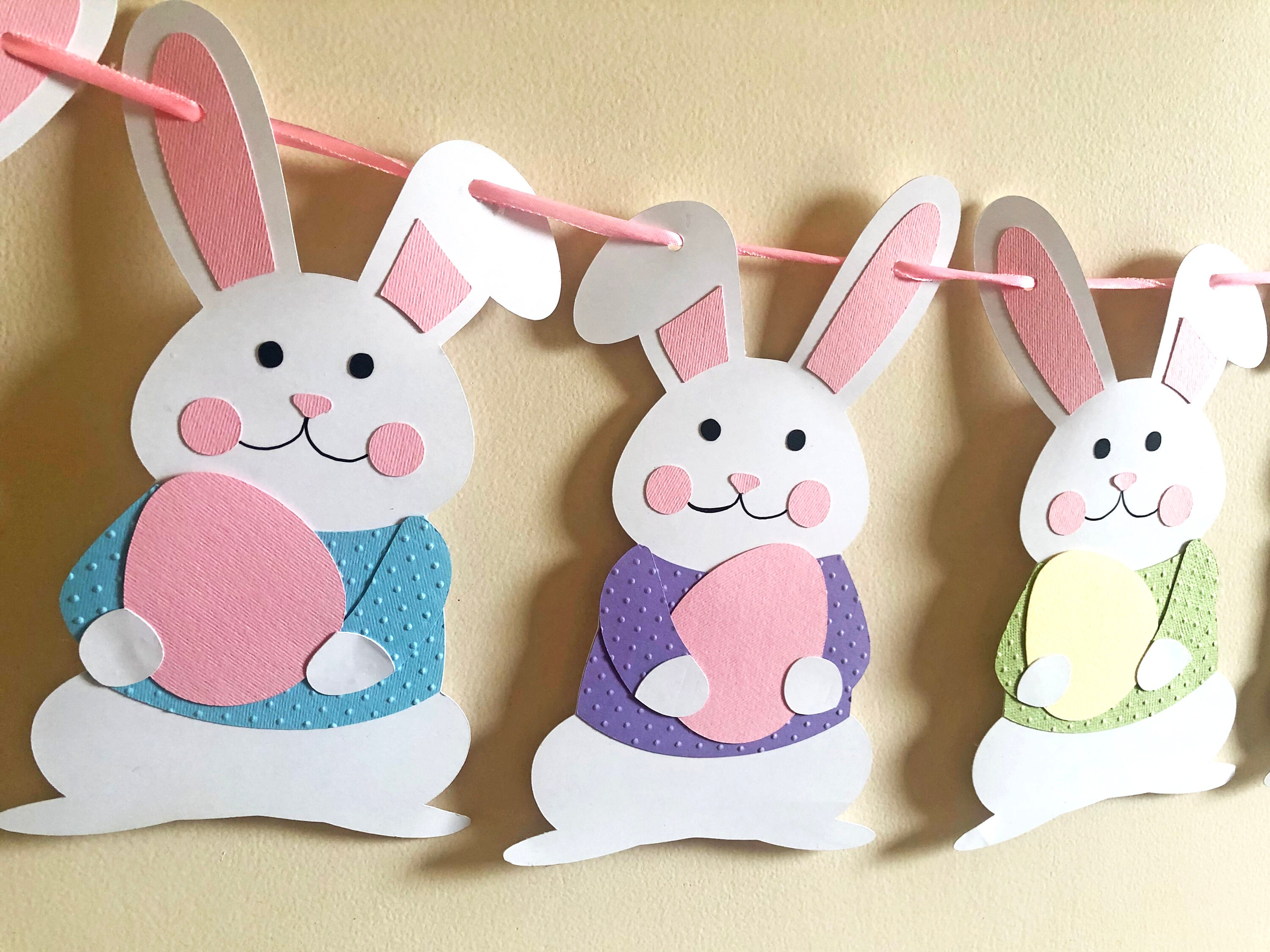 Easter Banner, Spring Banner, Happy Easter Garland, Easter Party ...