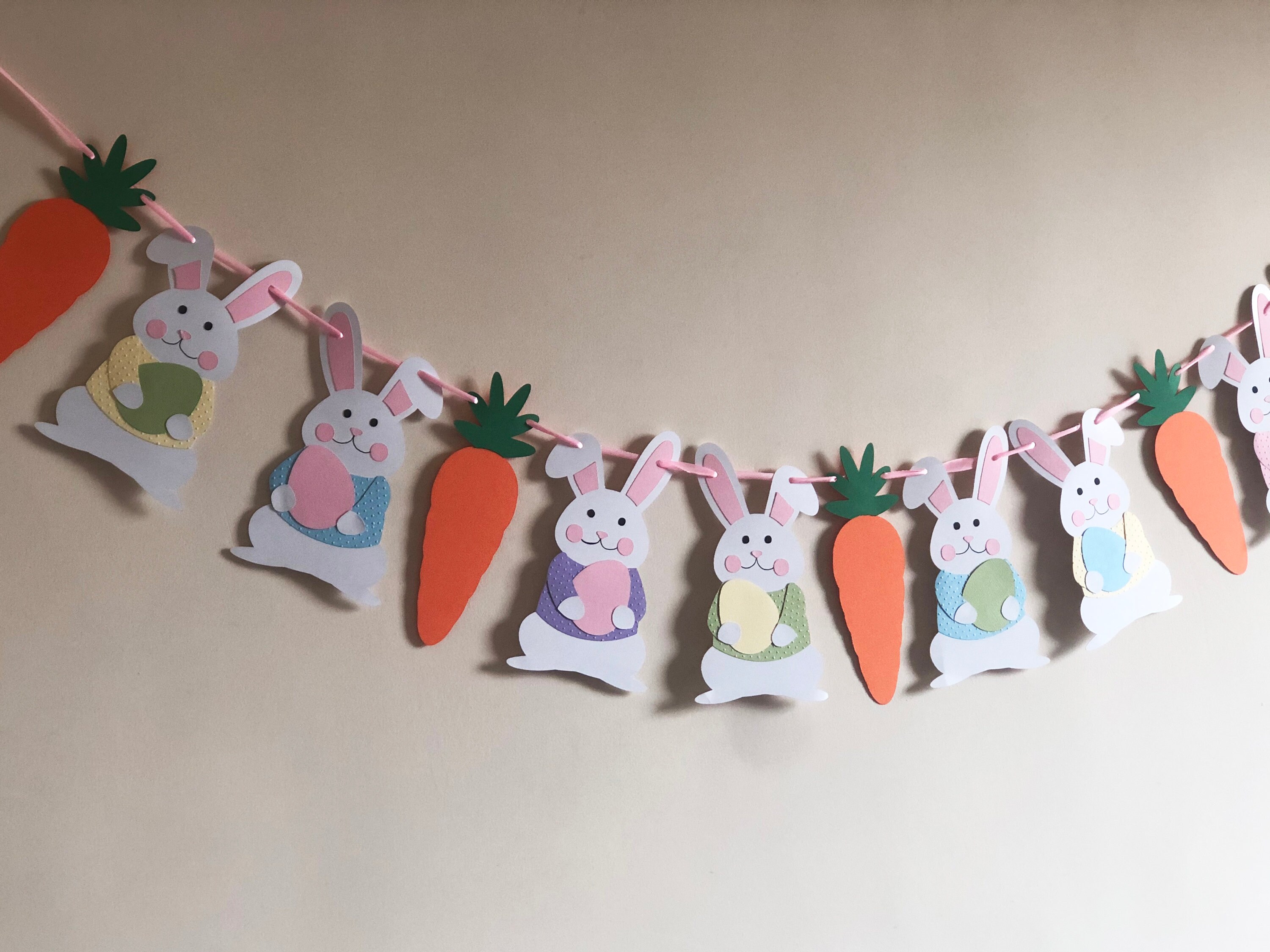 Easter Banner, Spring Banner, Happy Easter Garland, Easter Party ...