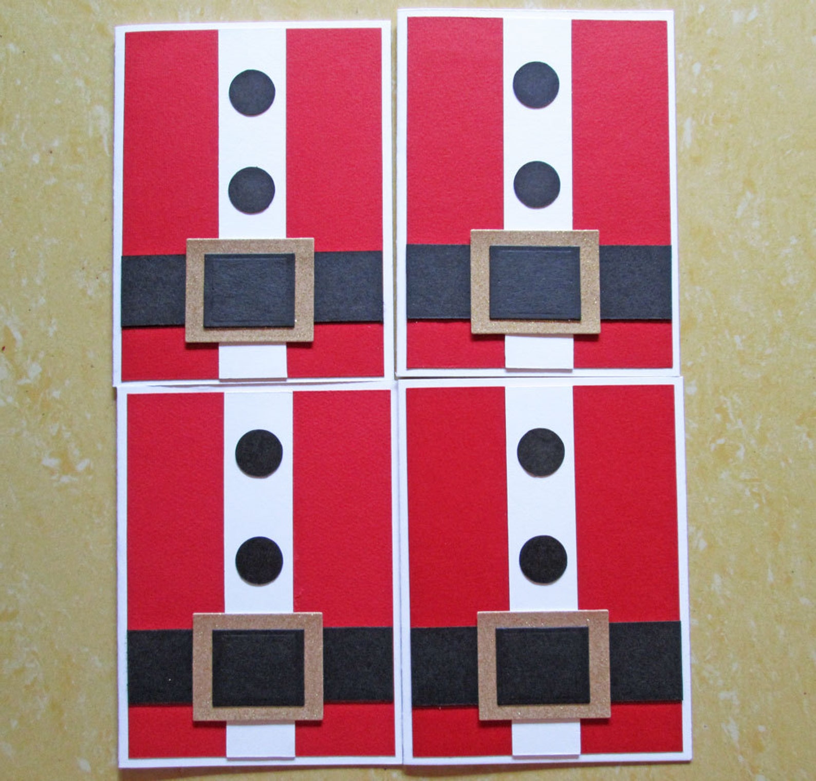Santa Christmas Cards, Christmas Card Set, Holiday Cards, Boxed ...