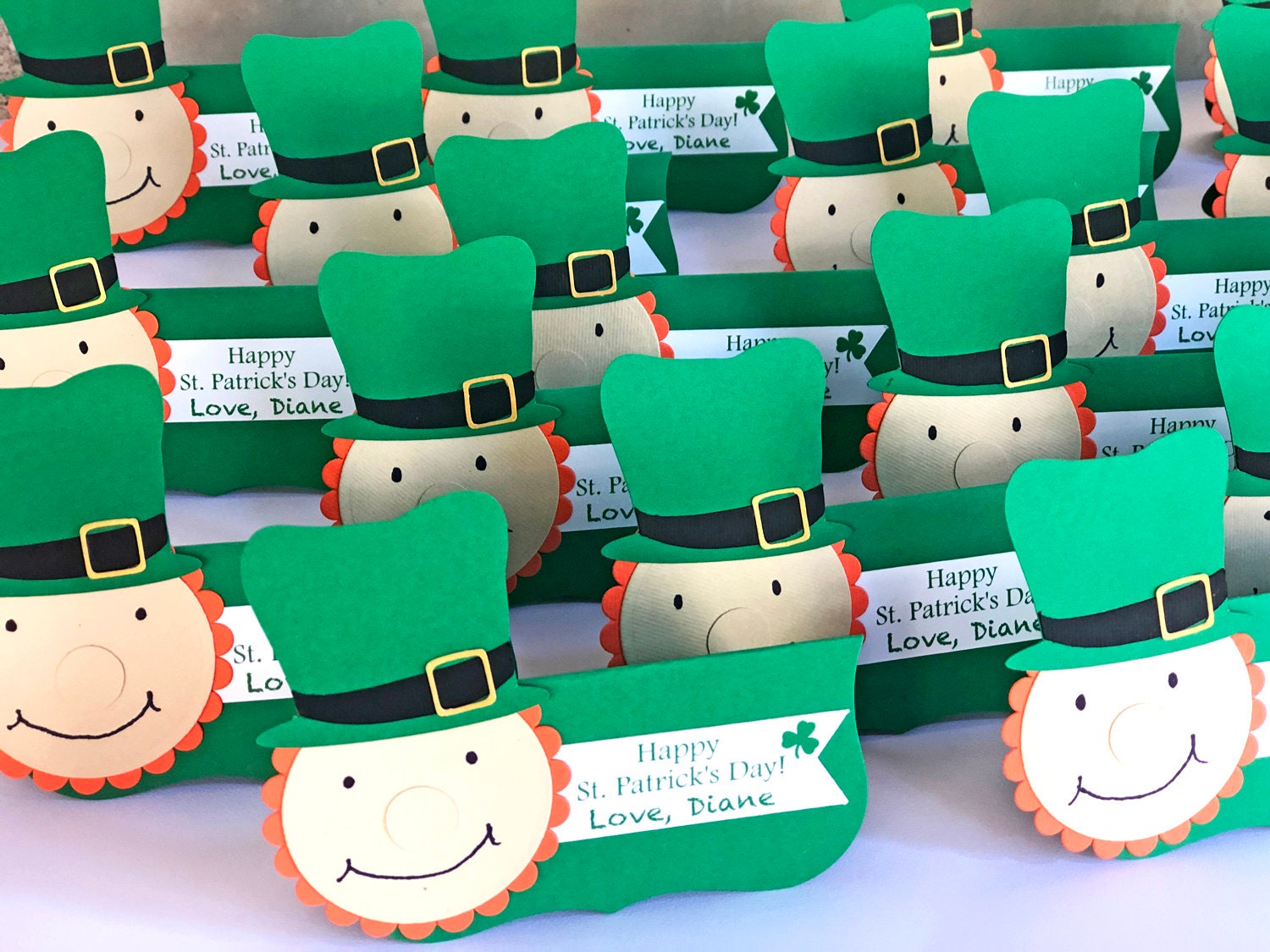 St. Patrick's Day Treat Bag Toppers, St. Patrick's Day Favors ...