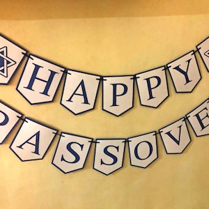 Passover Decorations, Happy Passover Banner, Passover Party Decor ...