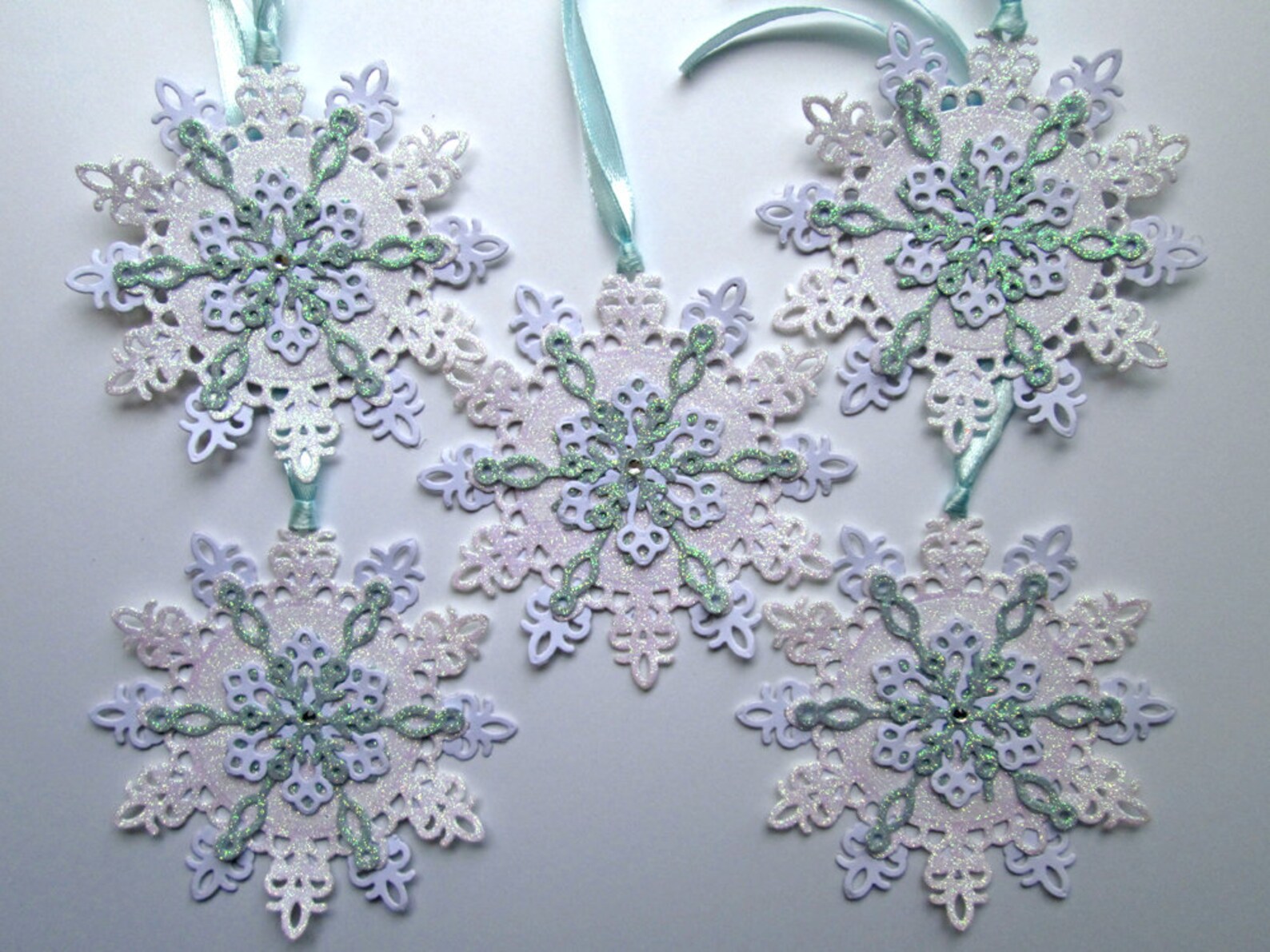 Snowflake Christmas Gift Tags Christmas Tags Holiday Gift - Etsy