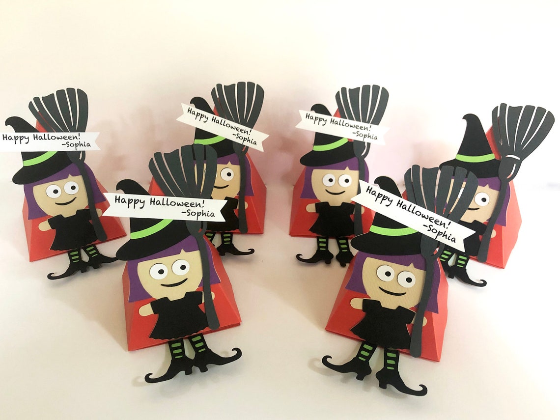 Halloween Treat Bags Trick or Treat Bags Custom Kids School | Etsy