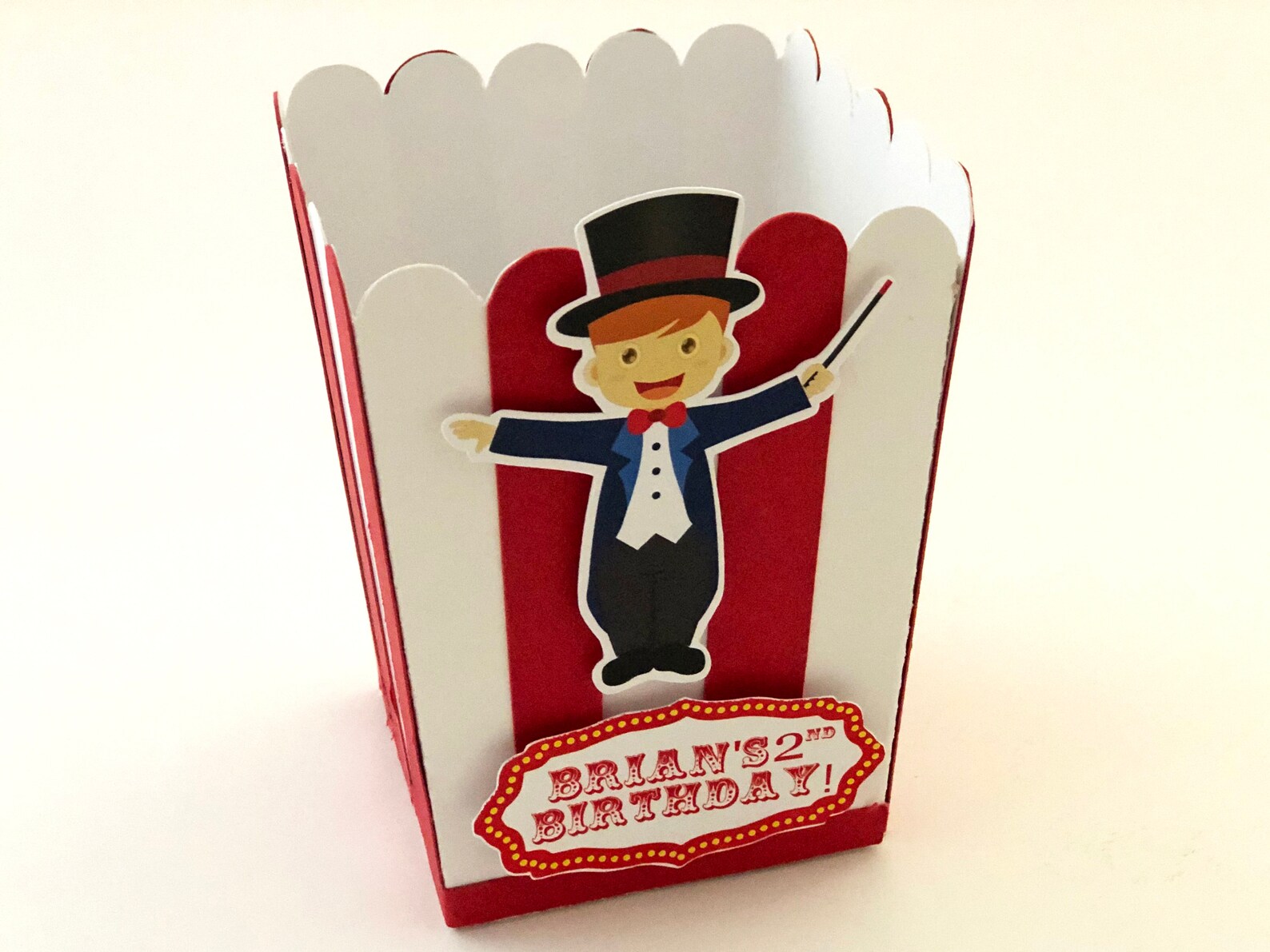 Circus Popcorn Boxes Carnival Claus Favor Boxes Circus - Etsy