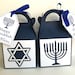 Happy Hanukkah Gift Box Hanukkah Favor Box Jewish Holiday - Etsy