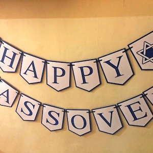 Passover Decorations, Happy Passover Banner, Passover Party Decor ...