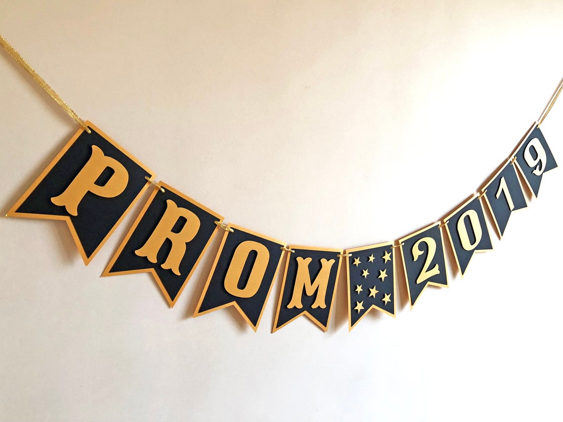 Prom Banner Prom Decorations Prom 2020 High School Junior - Etsy
