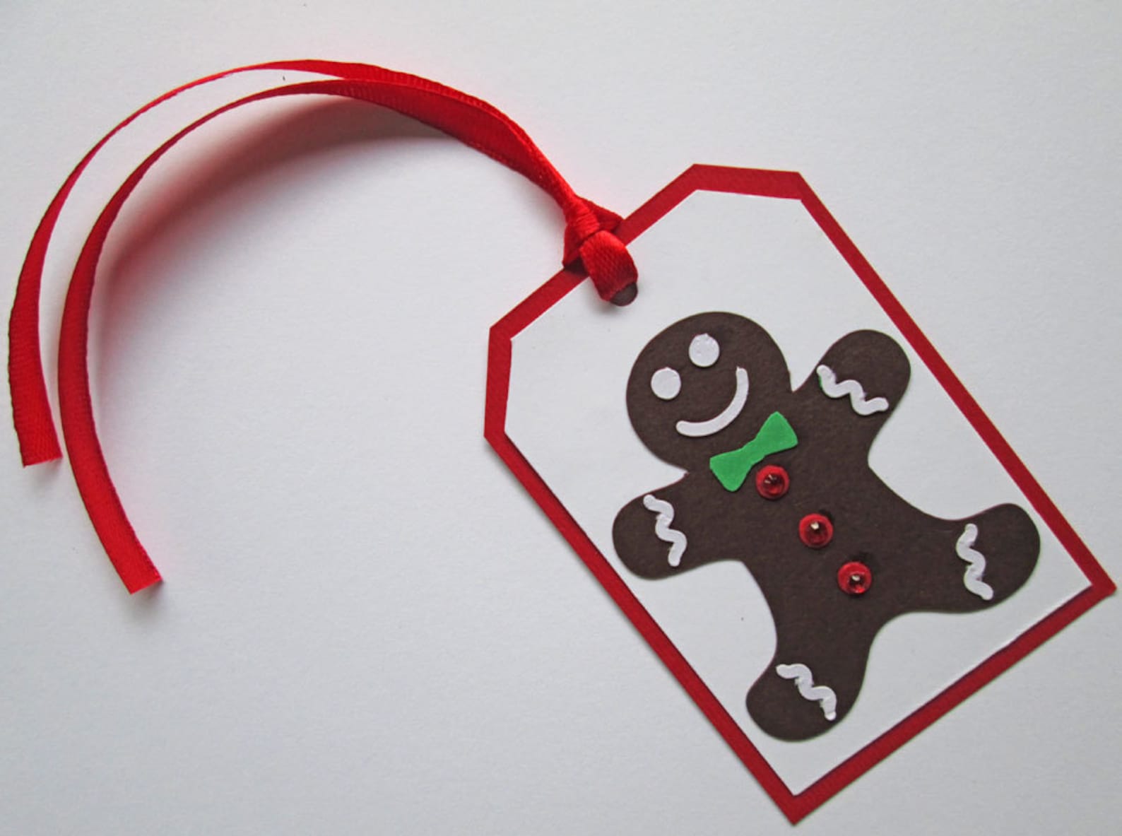 Gingerbread Christmas Gift Tags Christmas Tags Holiday | Etsy