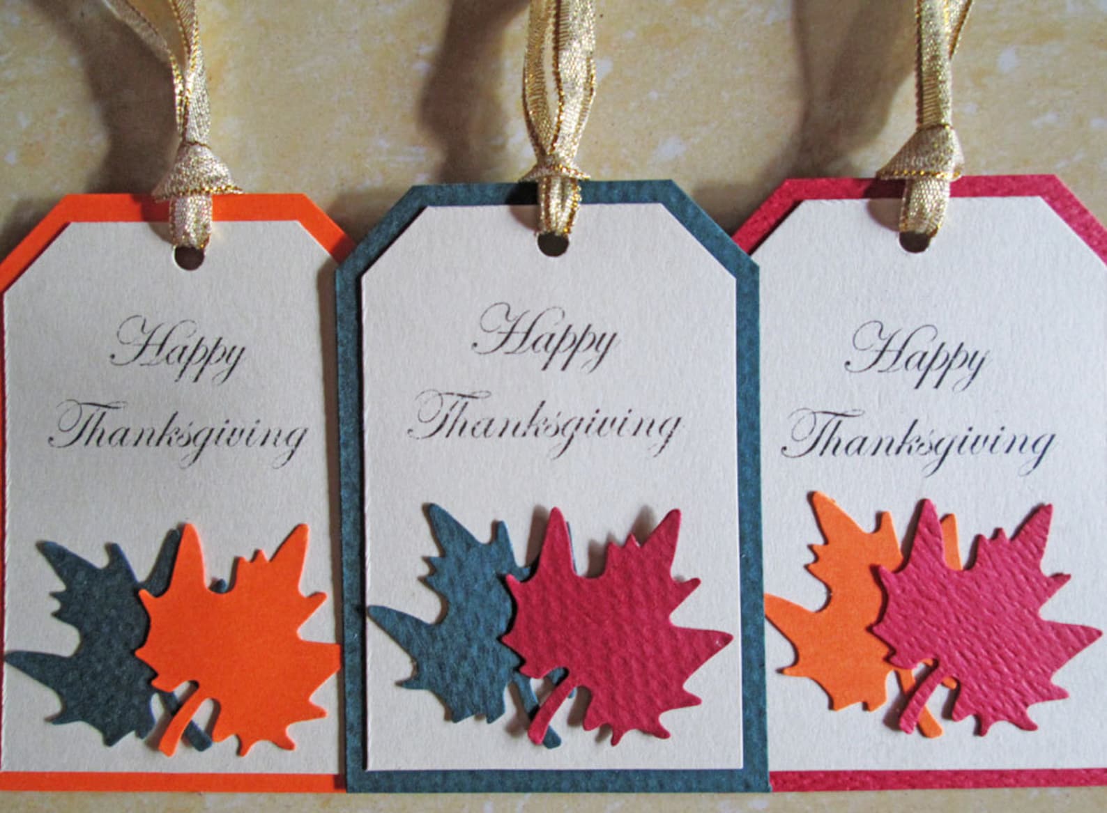 Thanksgiving Gift Tags Happy Thanksgiving Favor Tags Autumn - Etsy