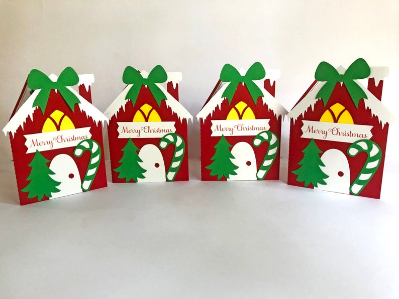House Christmas Cards Merry Christmas Card Set Holiday - Etsy