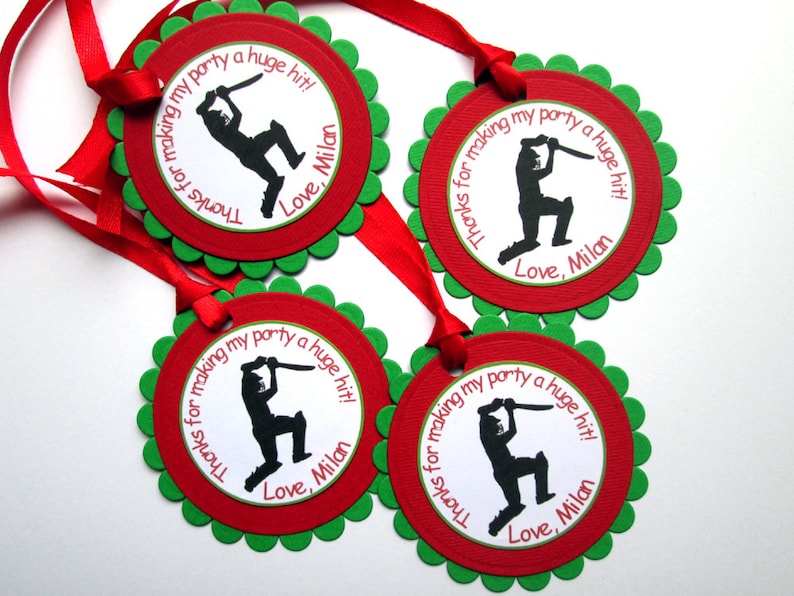 Buy 20 Personalized Cricket Gift Tags Cricket Birthday Cricket Online ...