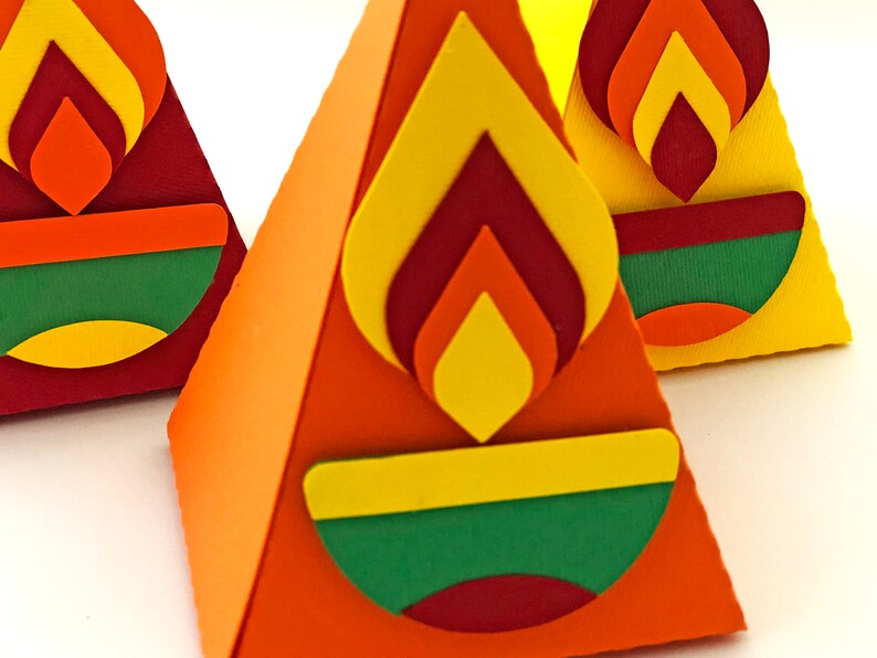 Happy Diwali Gift Boxes Festival of Lights Favor Box Diwali - Etsy