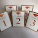 Graduation Table Numbers, Graduation Table Cards, High School, College ...