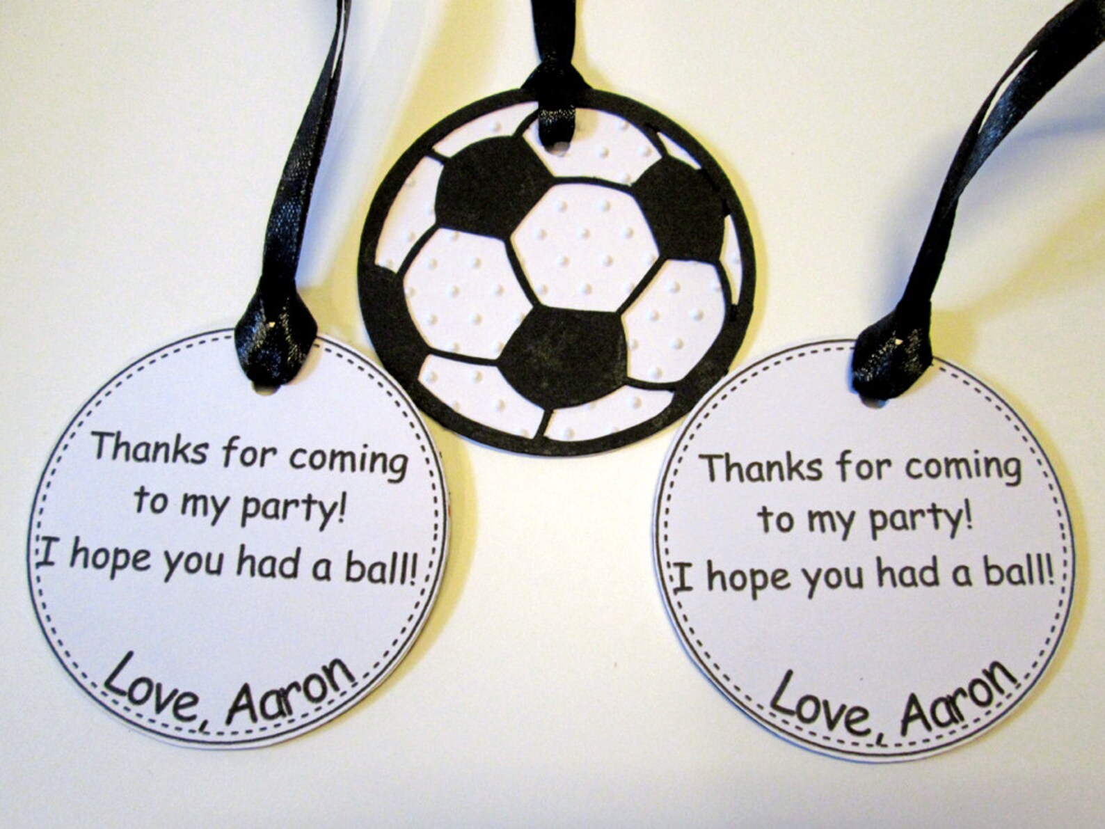 20 Personalized Soccer Gift Tags Soccer Birthday Soccer | Etsy