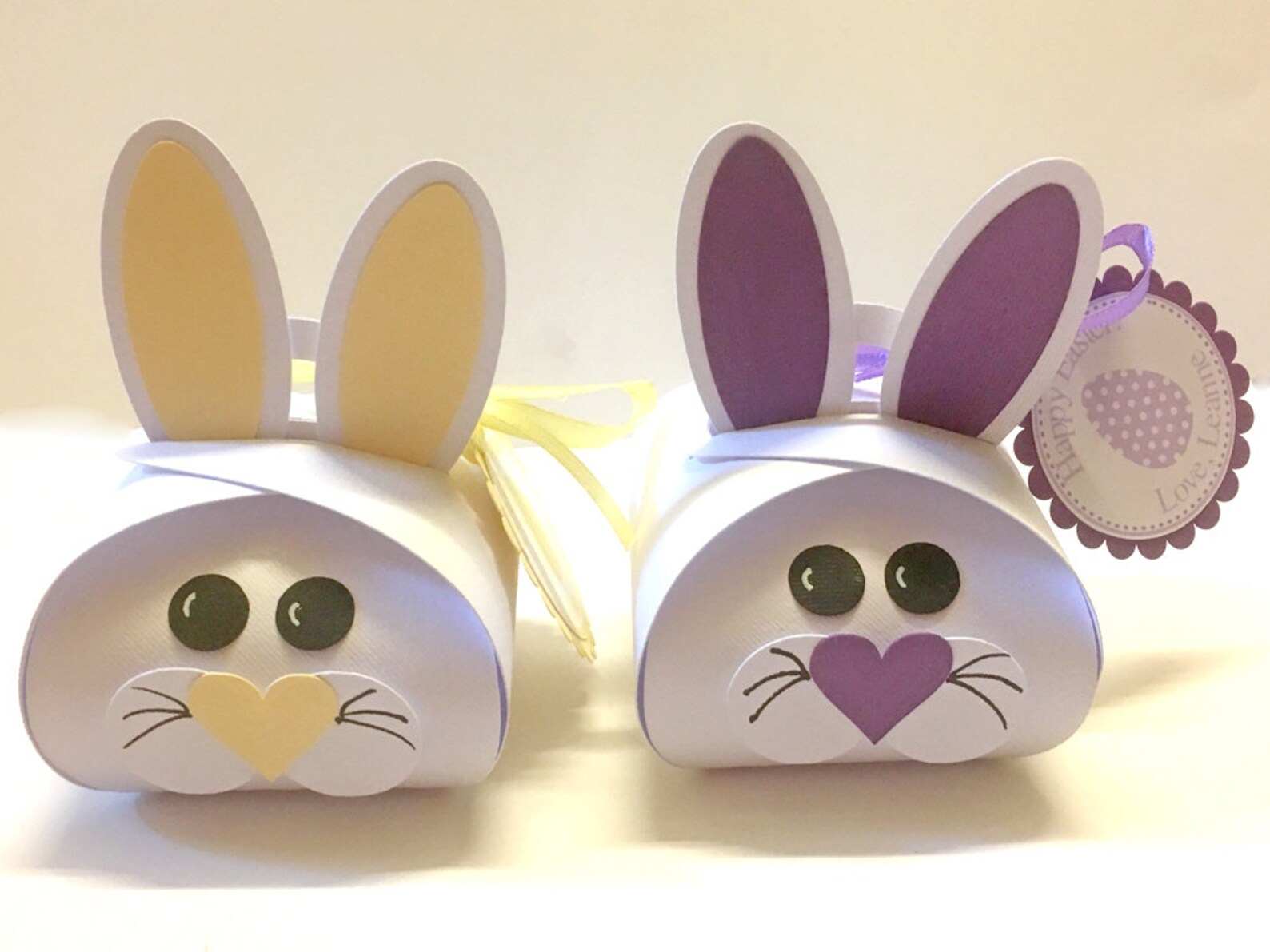 Easter Favor Box Personalized Easter Treat Box Easter Bunny - Etsy