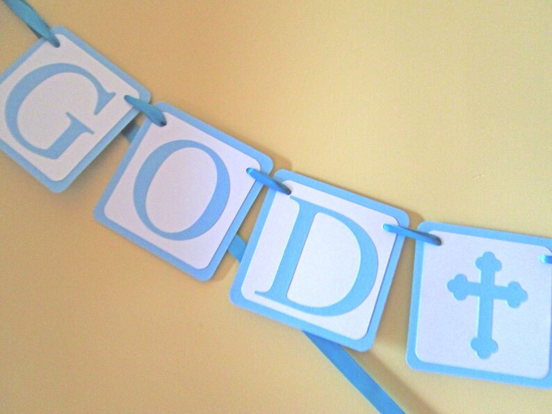 Boy Baptism Banner First Communion Confirmation Christening - Etsy