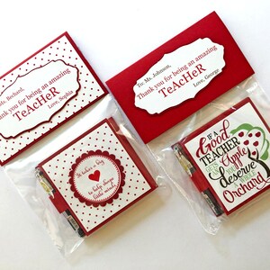 Teacher Appreciation Gifts, End of the Year Gift, Thank You Teacher ...