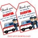 Postman Thank You Tags, Printable Postman Appreciation Tags, Post ...