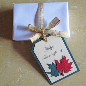 Thanksgiving Gift Tags, Happy Thanksgiving Favor Tags, Autumn Fall ...