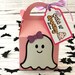 Pink Halloween Treat Bags Cute Ghost Halloween Favor Boxes - Etsy